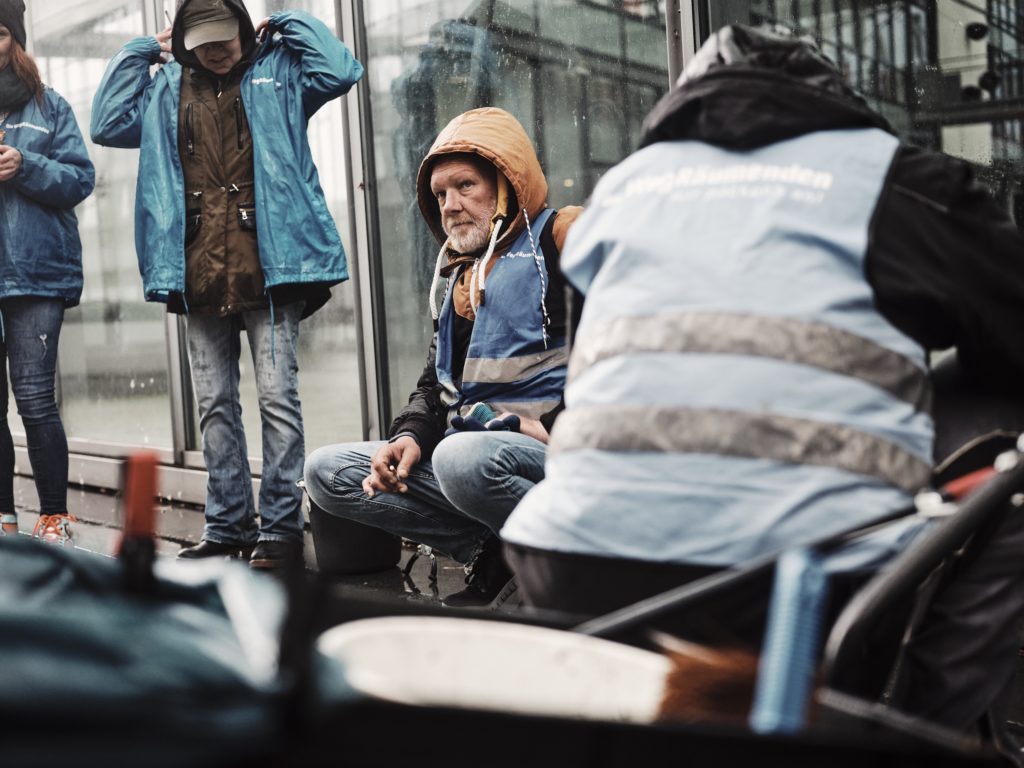 Düsseldorfer Projekt "Die WegRäumenden": Er macht den Weg frei