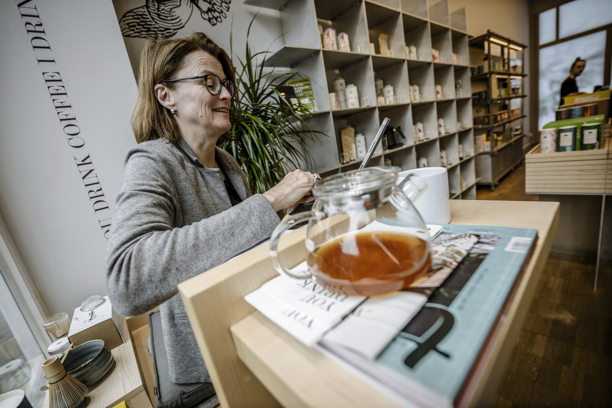 An zwei Orten feiert die Kaffee-Stadt Düsseldorf den Tee