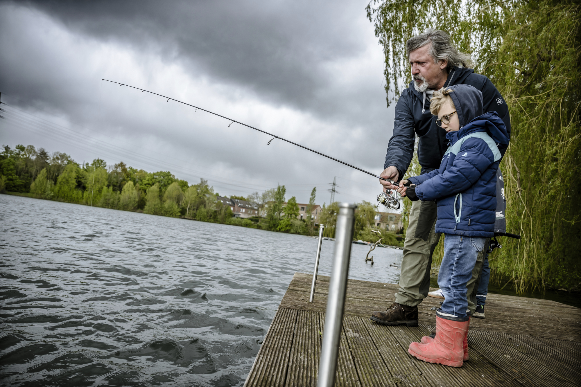 Angeln bei Petri Heil 04 in Düsseldorf