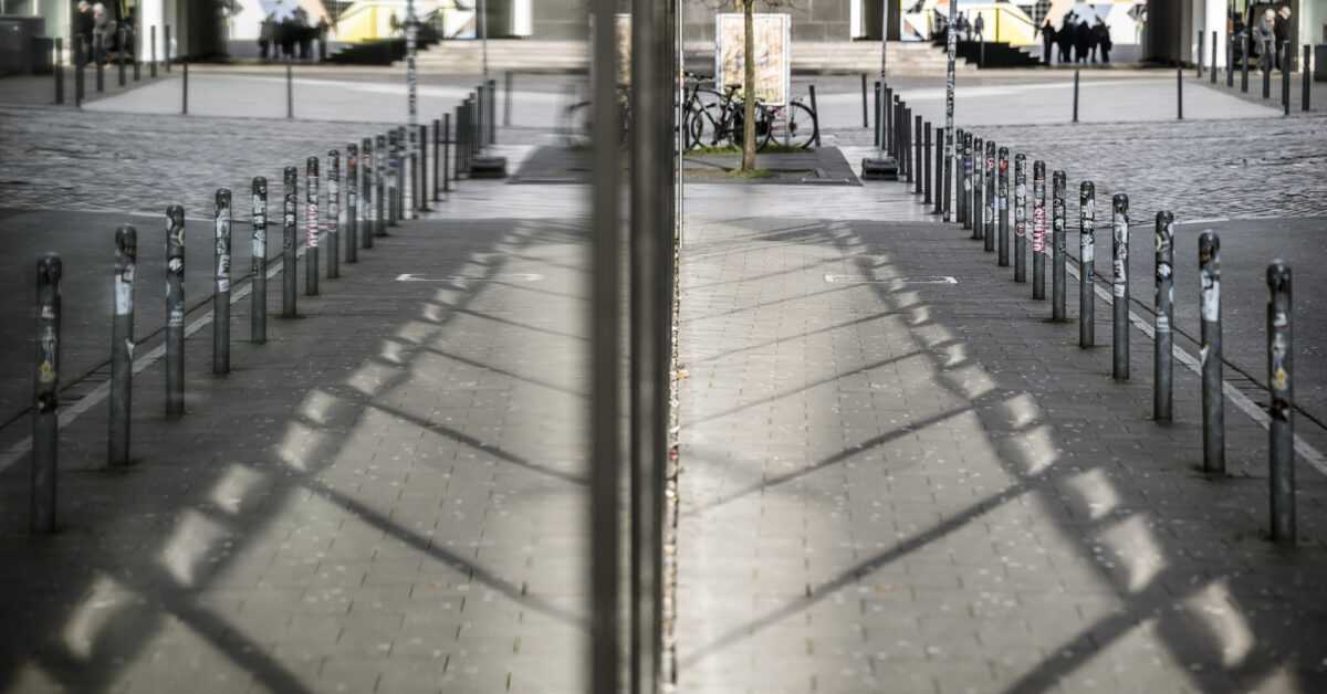Düsseldorf und die Poller überall in der Stadt