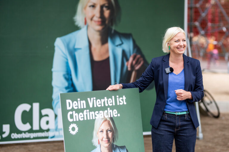 Grüne OB-Kandidatin in Düsseldorf hofft auf viele Ja-Sager